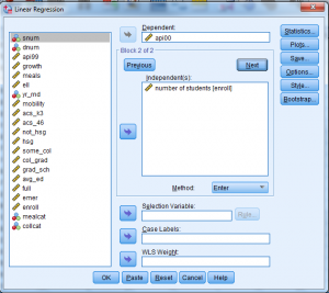 Introduction to Regression with SPSS Lesson 1: Introduction to Regression with SPSS
