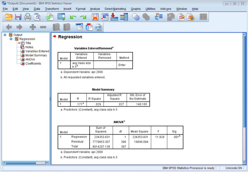 Introduction to Regression with SPSS Lesson 1: Introduction to ...