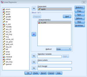 Introduction to Regression with SPSS Lesson 3: SPSS Regression with ...