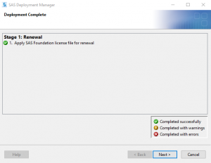 How do I Renew SAS 9?